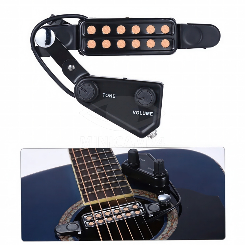 Технические характеристики | Звукосниматель для акустической гитары ...